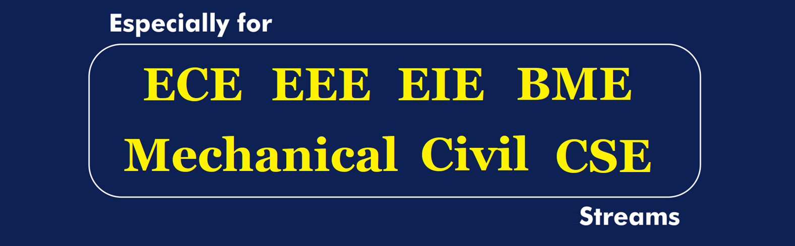Eeci GATE by Alumnus of IITM | Best GATE Coaching in Chennai