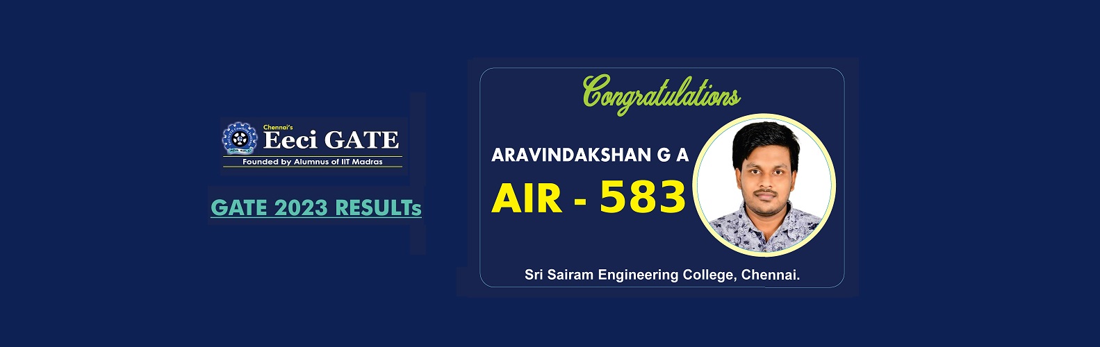 Eeci GATE by Alumnus of IITM | Best GATE Coaching in Chennai