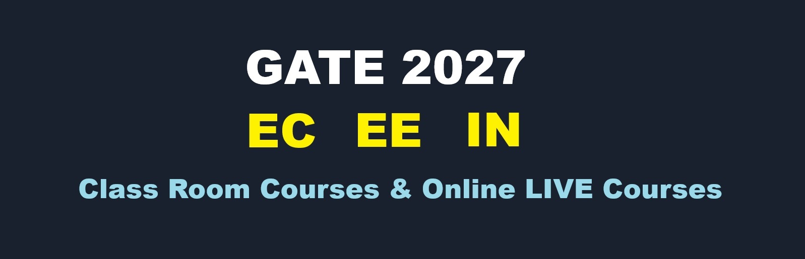 Eeci GATE by Alumnus of IITM | Best GATE Coaching in Chennai